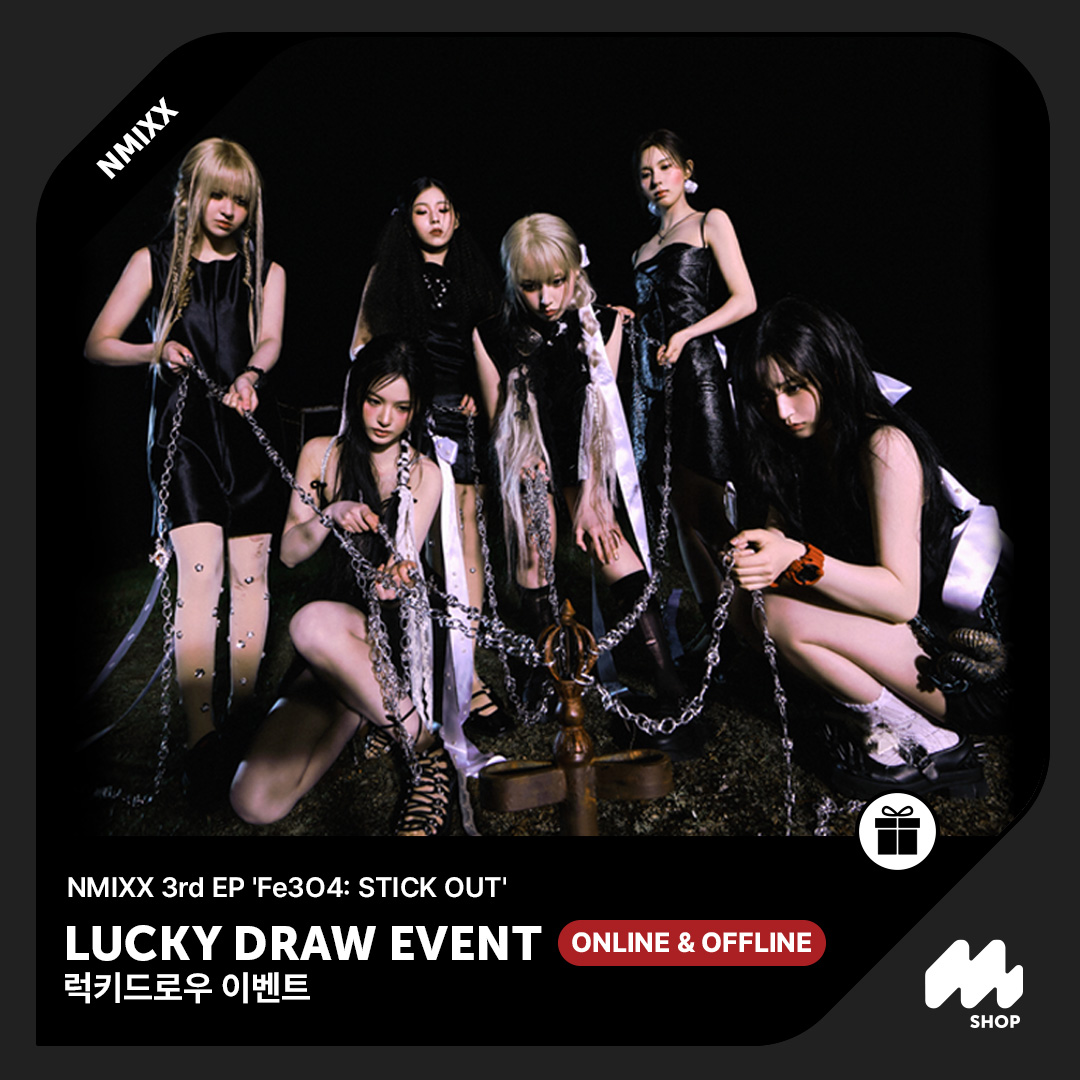 The 3rd EP 'Fe3O4: STICK OUT' Online LUCKY DRAW EVENT is now open