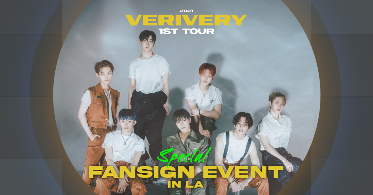 VERIVERY 2021 VERIVERY 1ST TOUR SPECIAL FANSIGN EVENT IN LA with ...